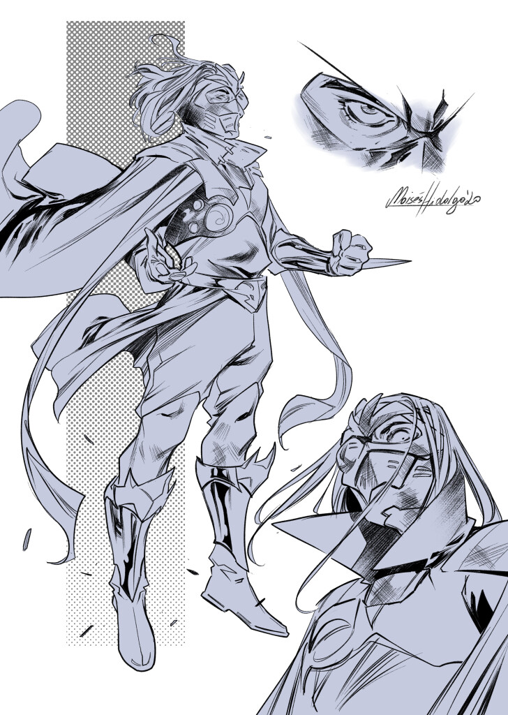 ArtStation - Evil Ranger Sketch