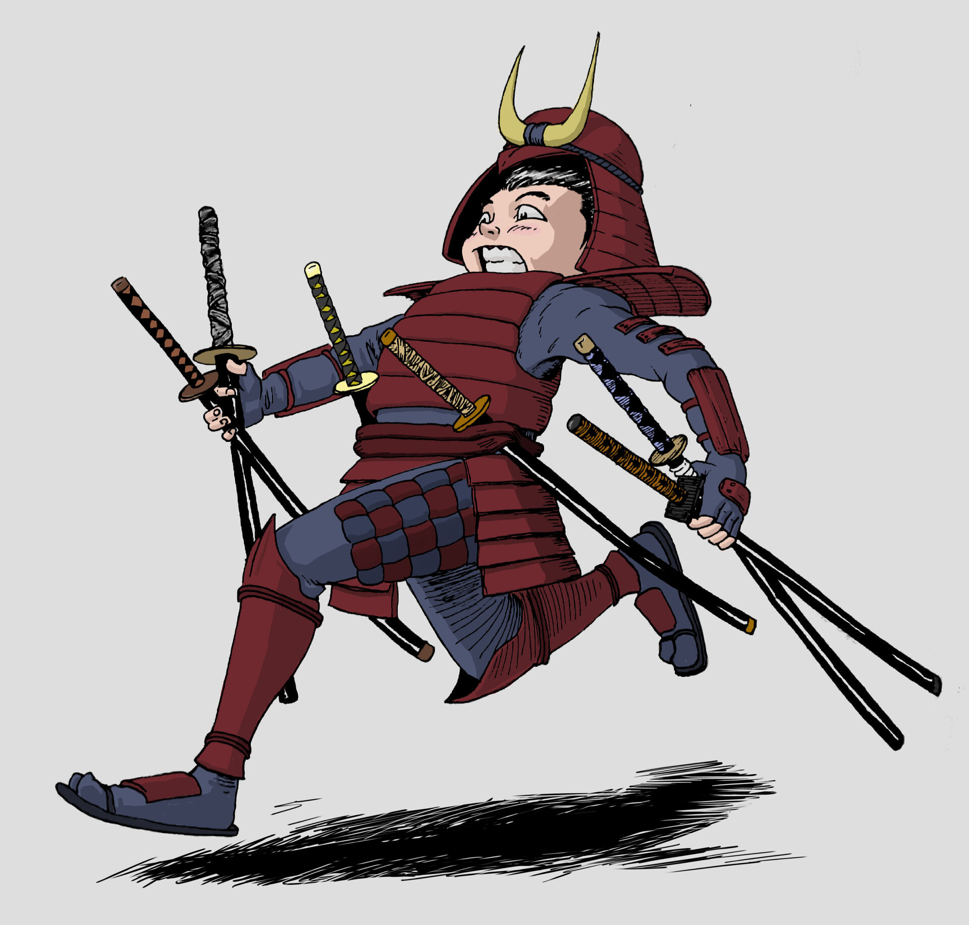 ArtStation - Samurai Kid