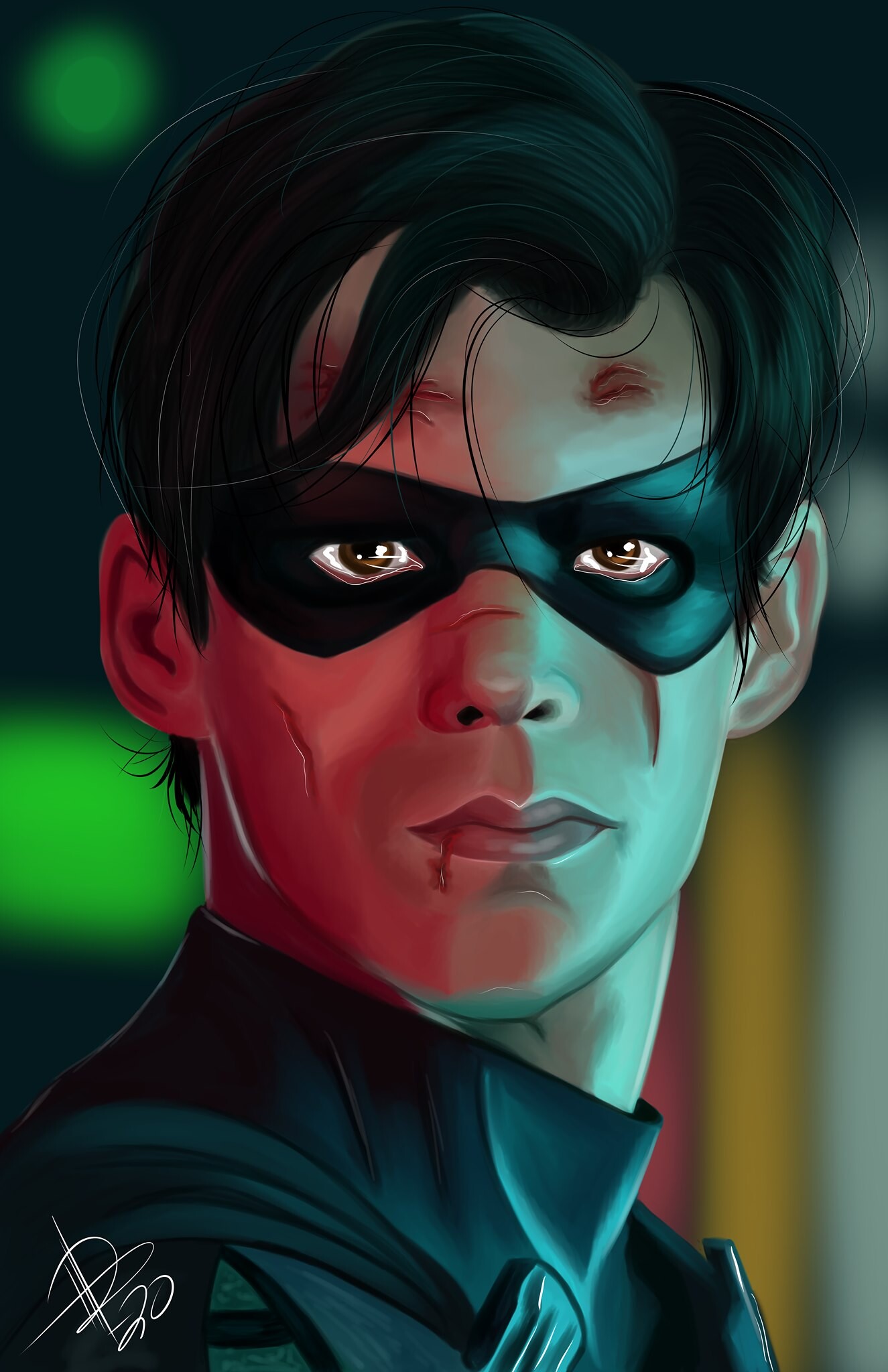 ArtStation - TITANS - GRAYSON