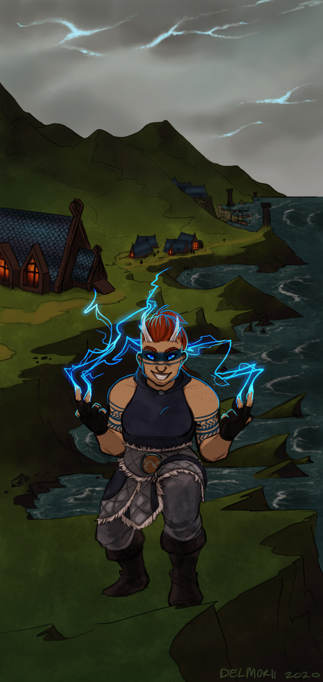 ArtStation - Cleric of the Storm