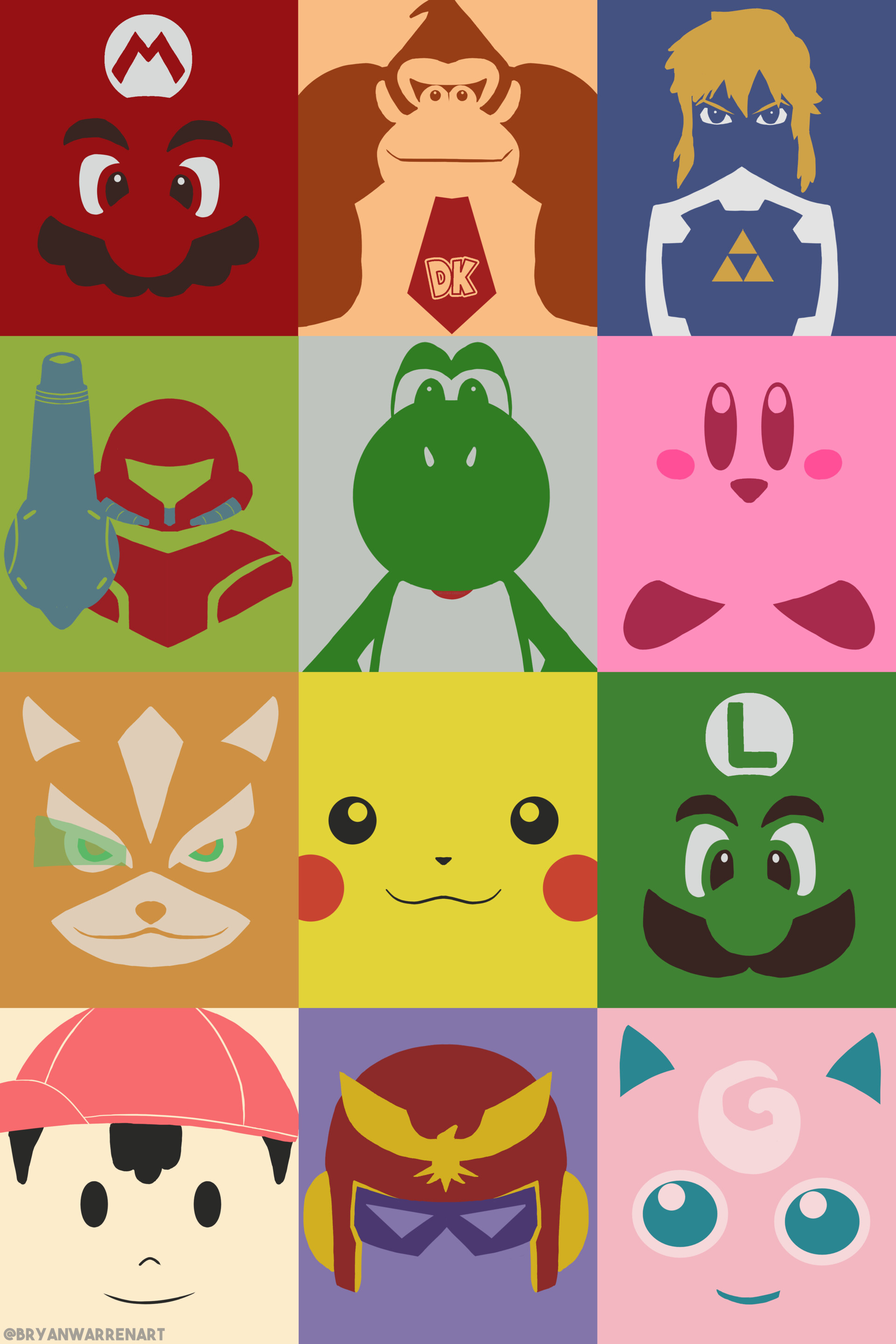 ArtStation - Super Smash Bros - The Original 12