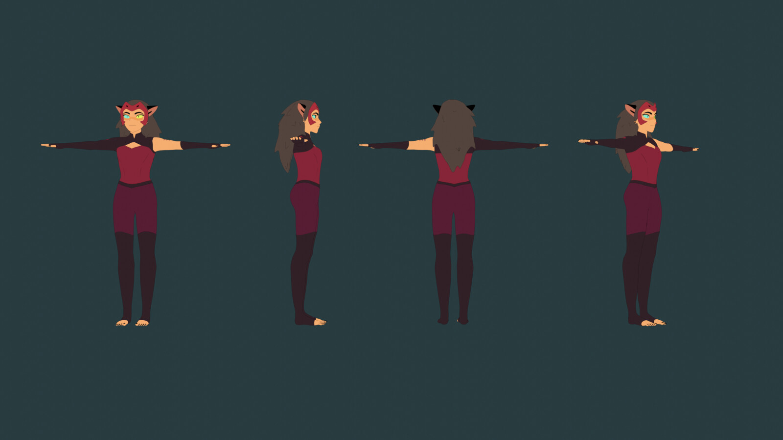 Kristina Mickel - Various 3D Catra Models