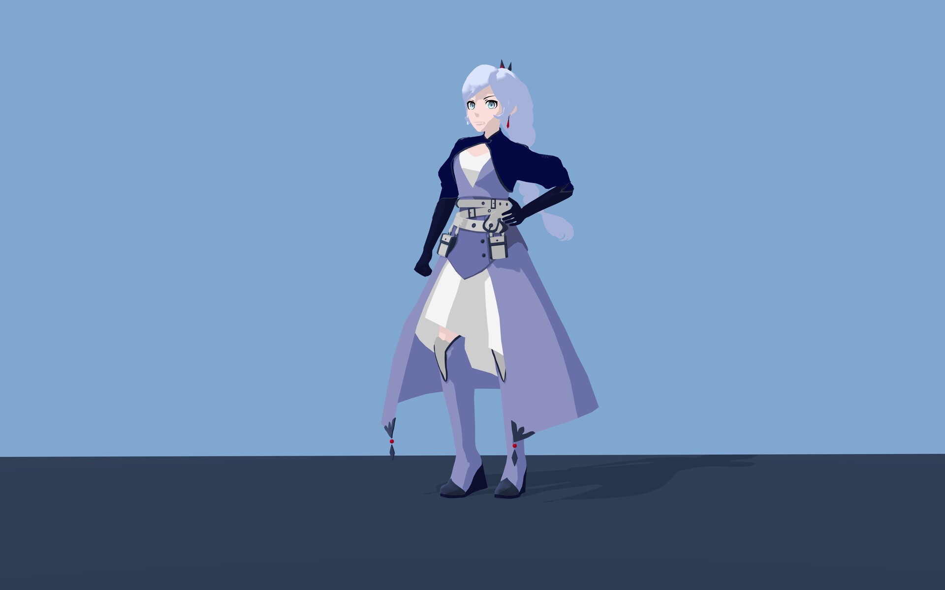 Kristina Mickel - RWBY: Weiss V7 FANART