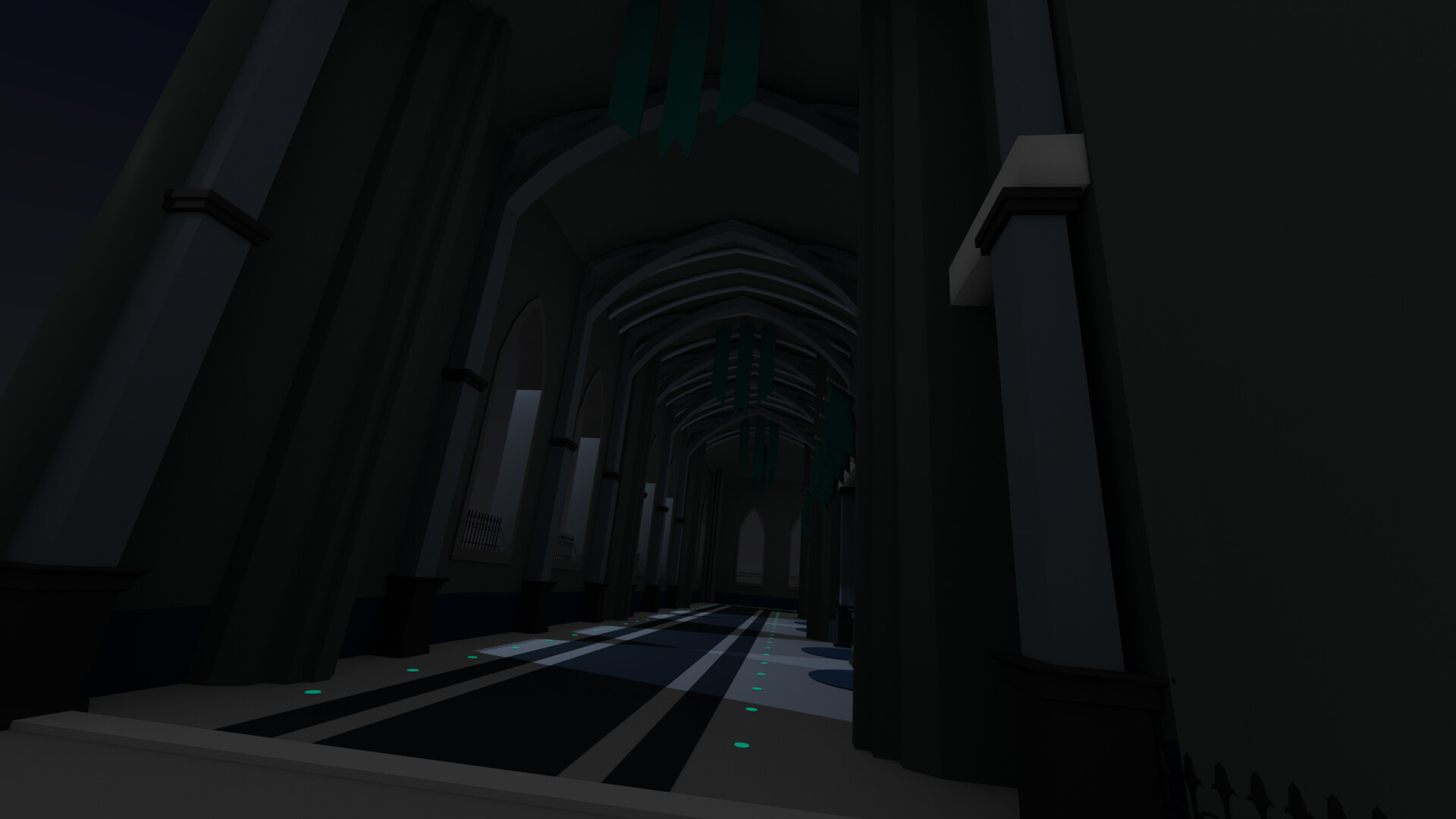 Kristina Mickel - RWBY: Beacon Hallway FANART