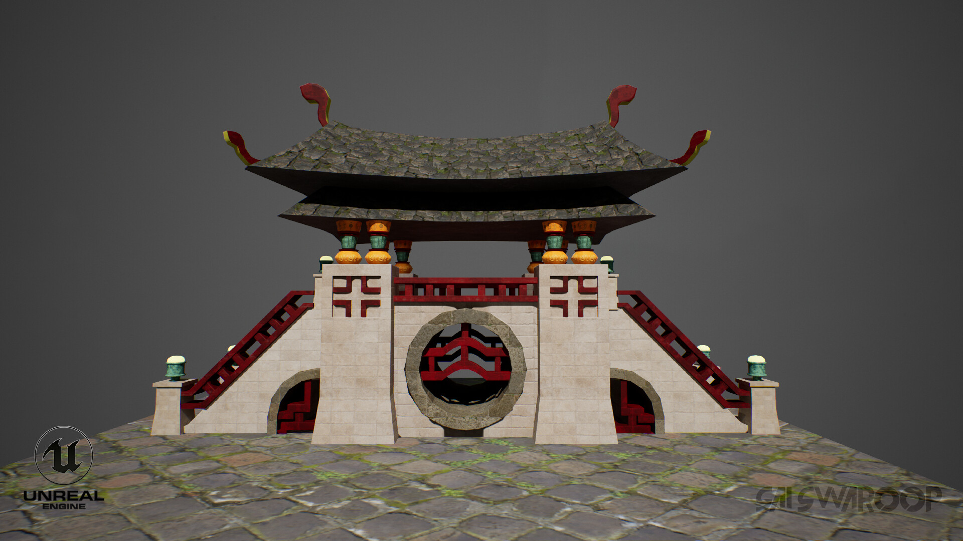 ArtStation - Chinese Prayer Bridge