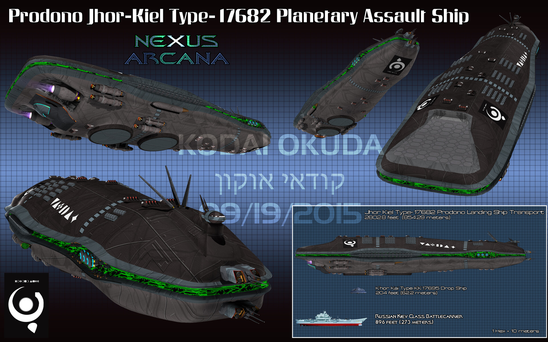 ArtStation - Prodono Stellar Republic Planetary Assault Ship