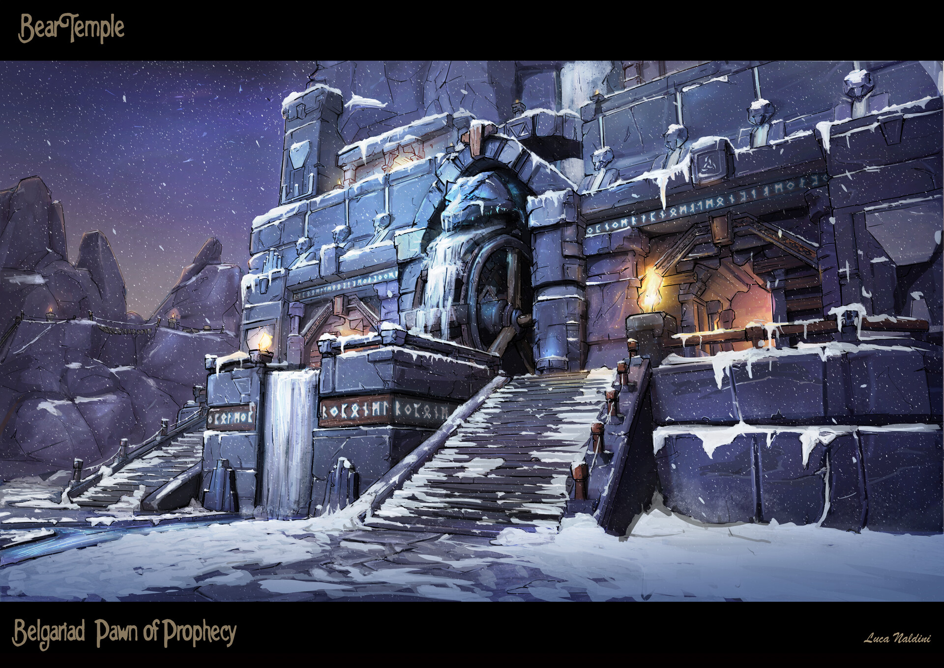 ArtStation - Bear Temple