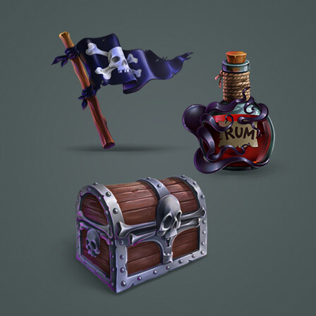 ArtStation - Pirates stuff