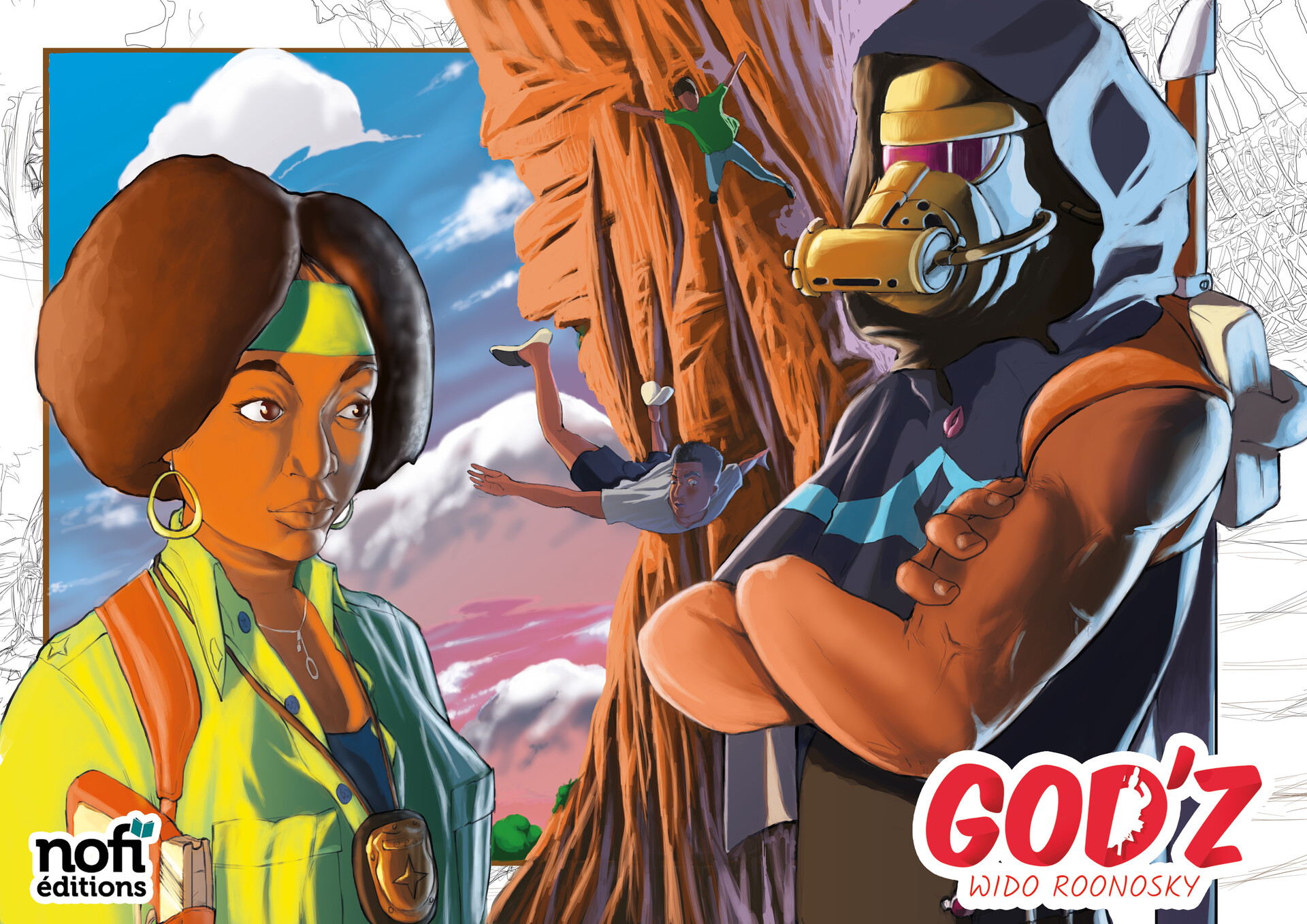 ArtStation - Poster bd GOD’Z