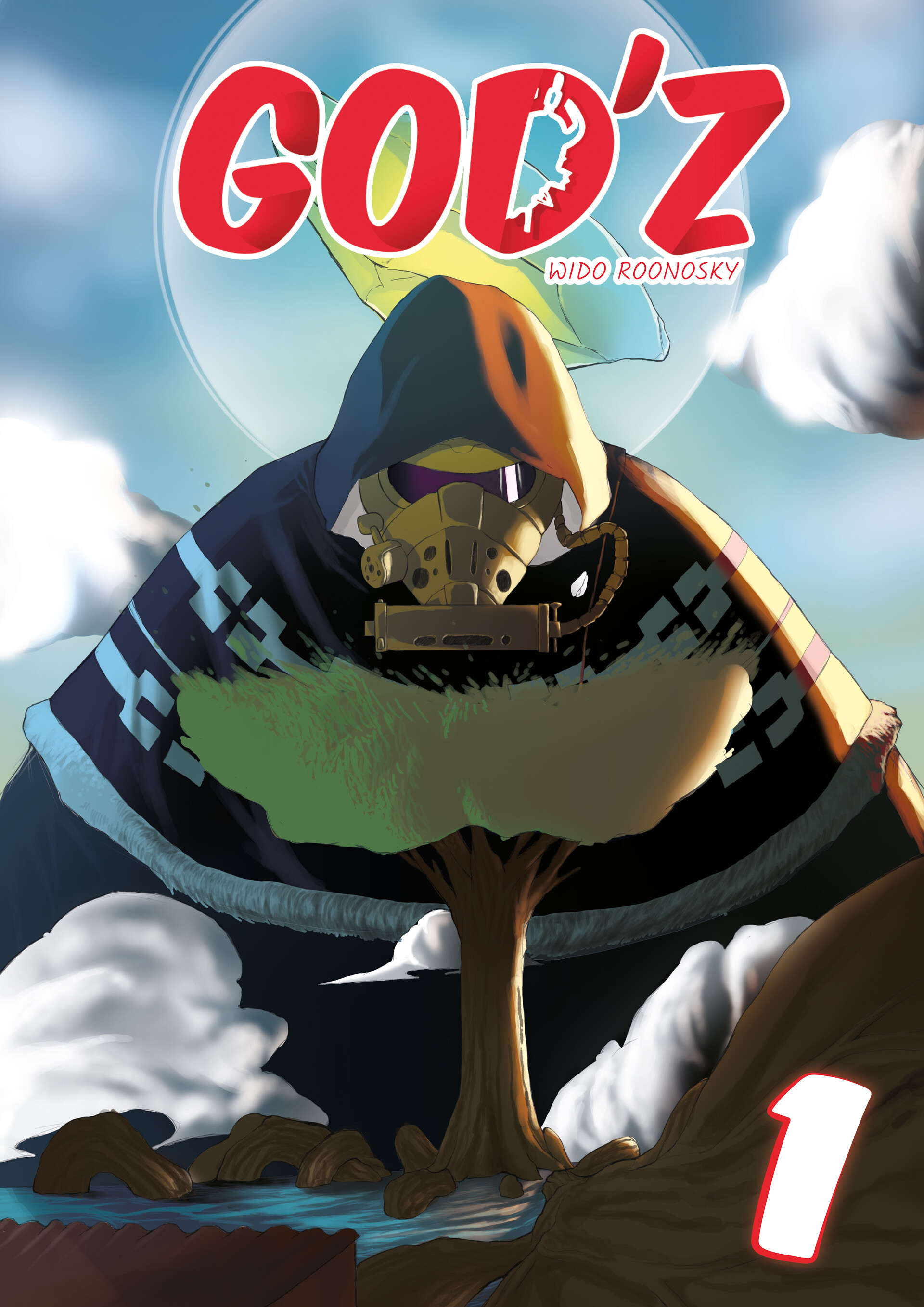 ArtStation - Cover officiel tome 1 GOD’Z