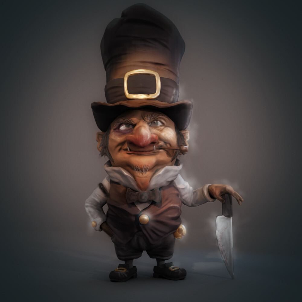 ArtStation - Dickens Goblin by JB Monge