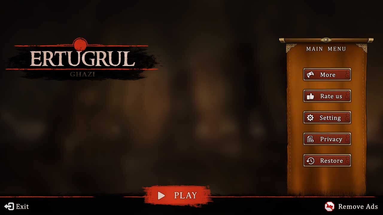 ArtStation - Ertugrul Games Ui