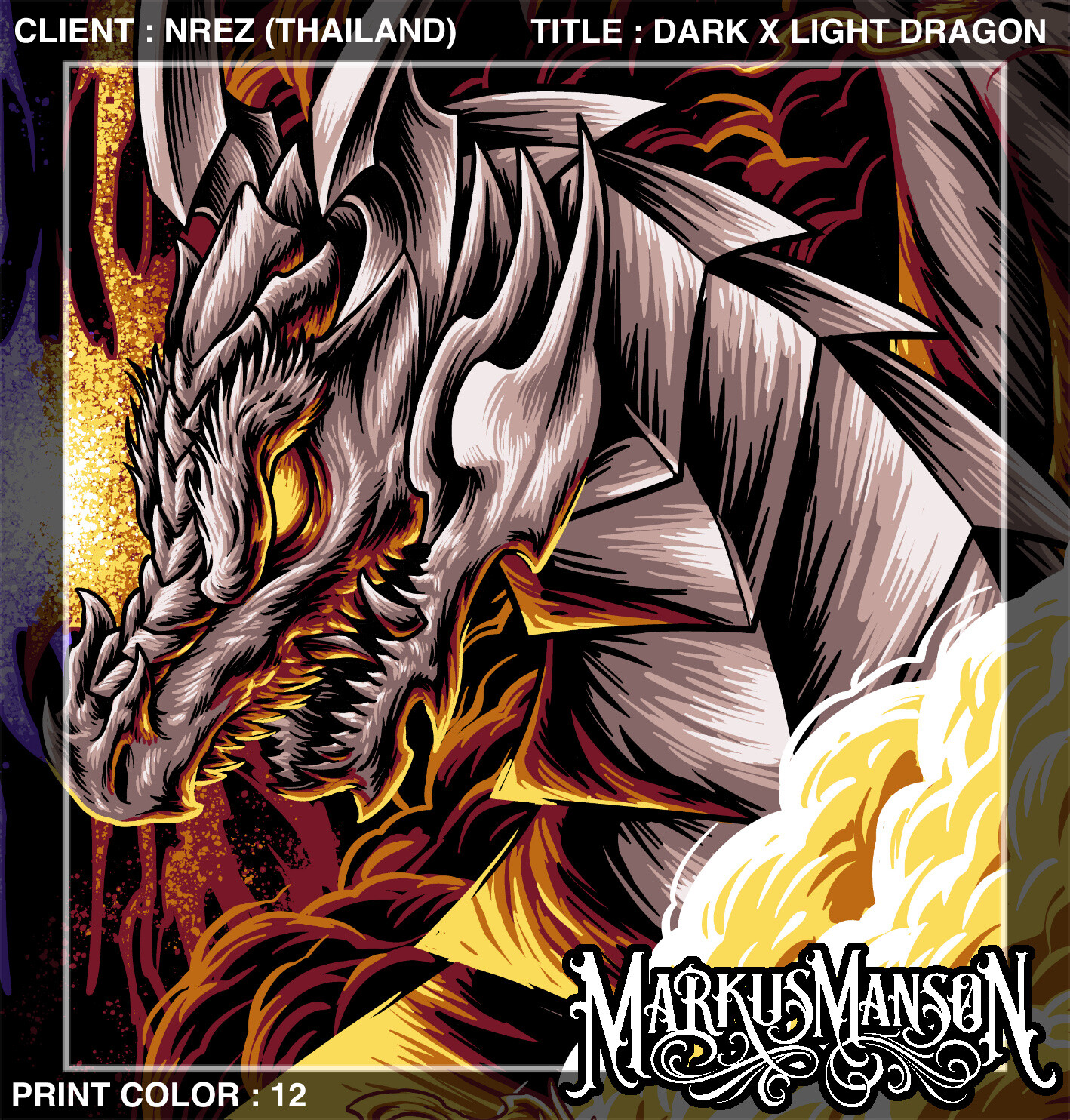 Dark Vs Light Dragon