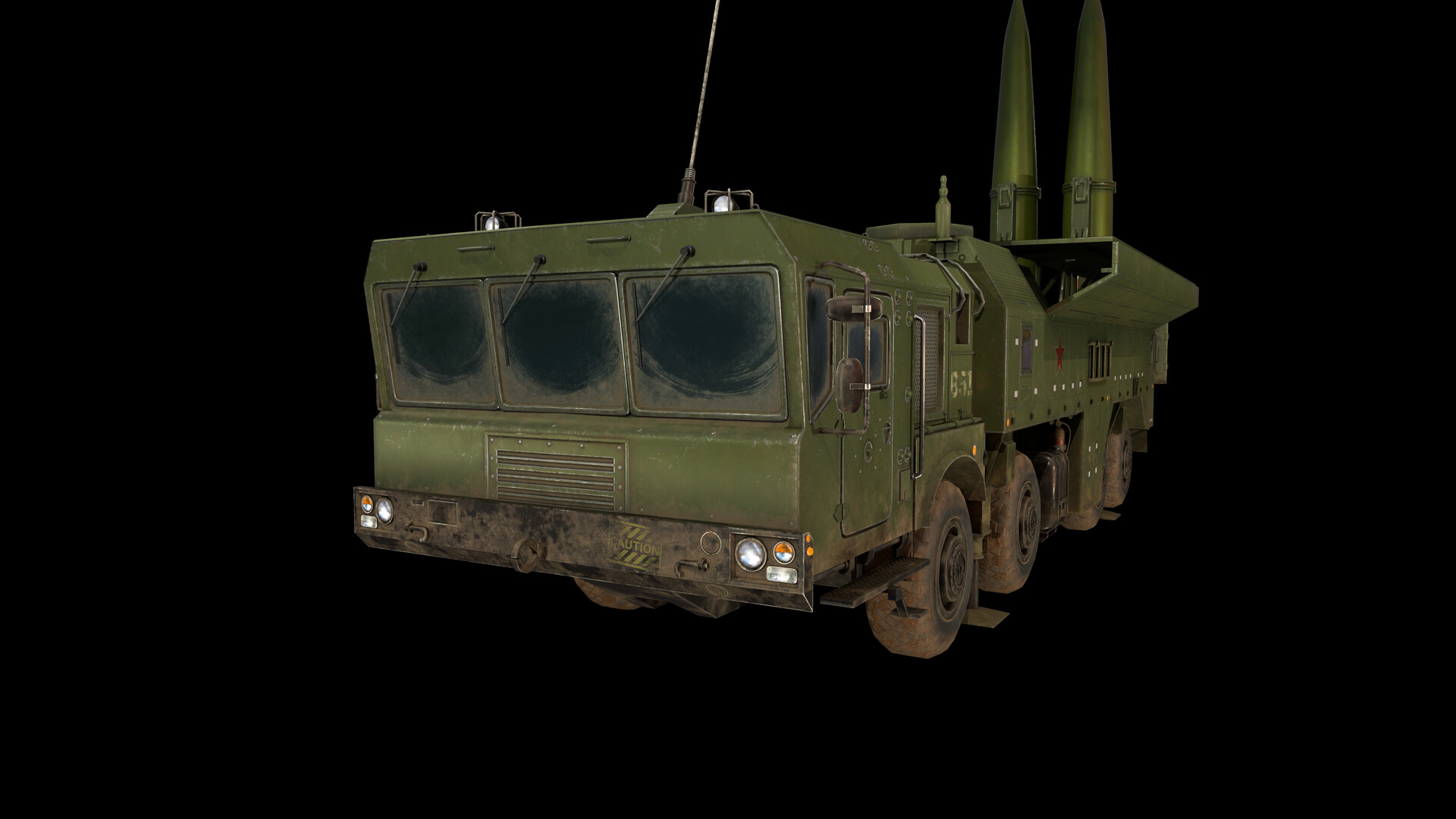 ArtStation - Rocket military vehicle