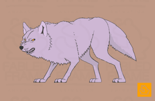 ArtStation - Wolf Idle Animation
