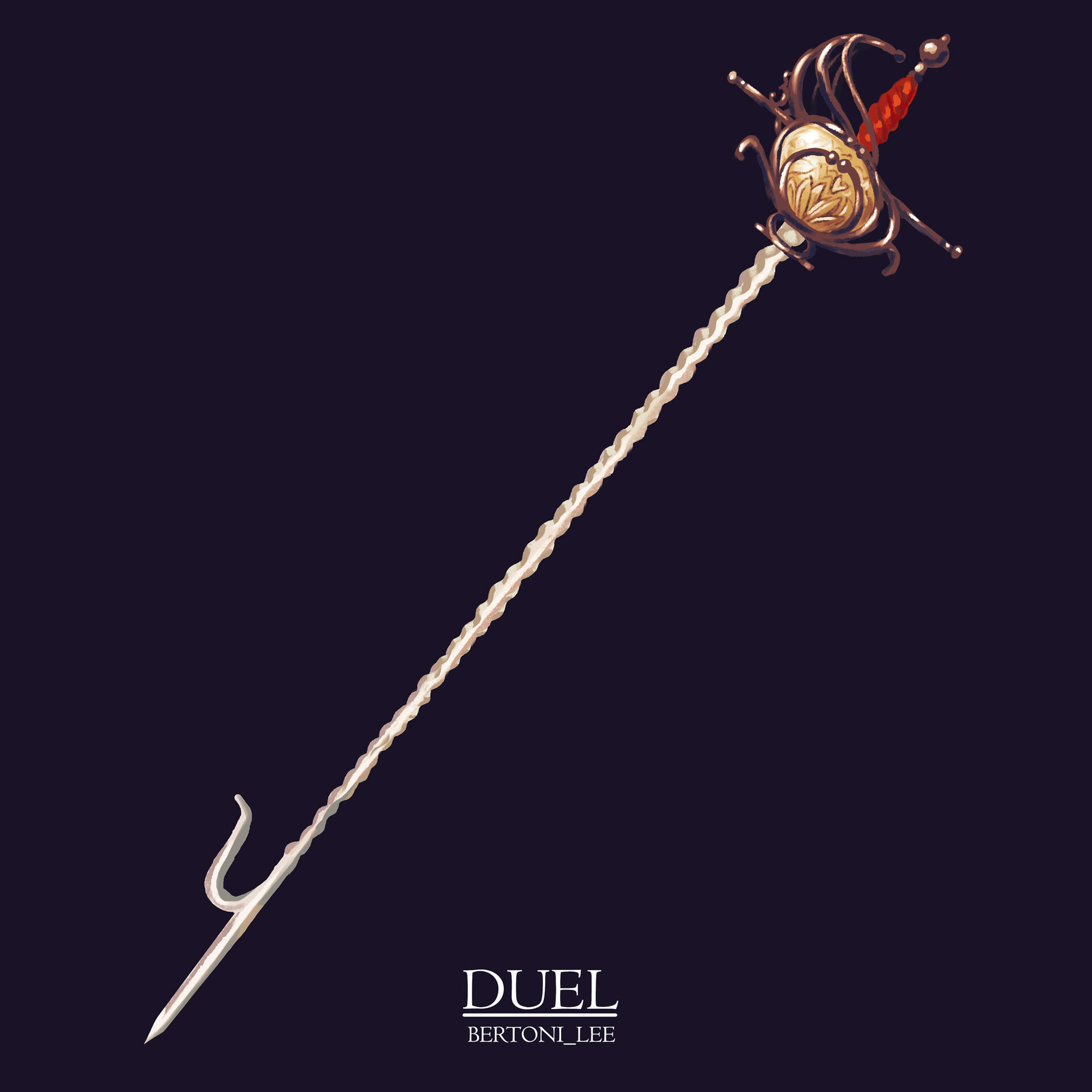 ArtStation - Claw rapier