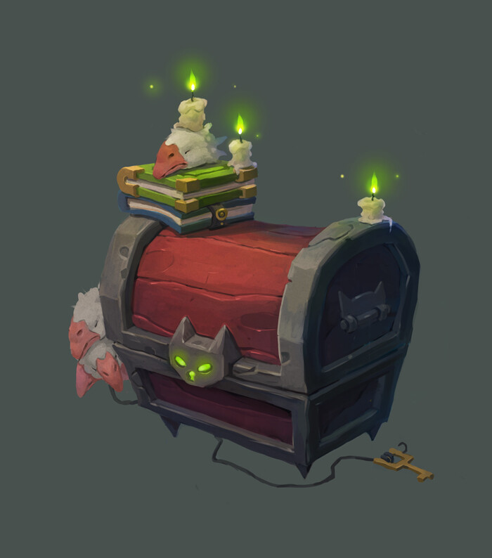 ArtStation - witch's chest