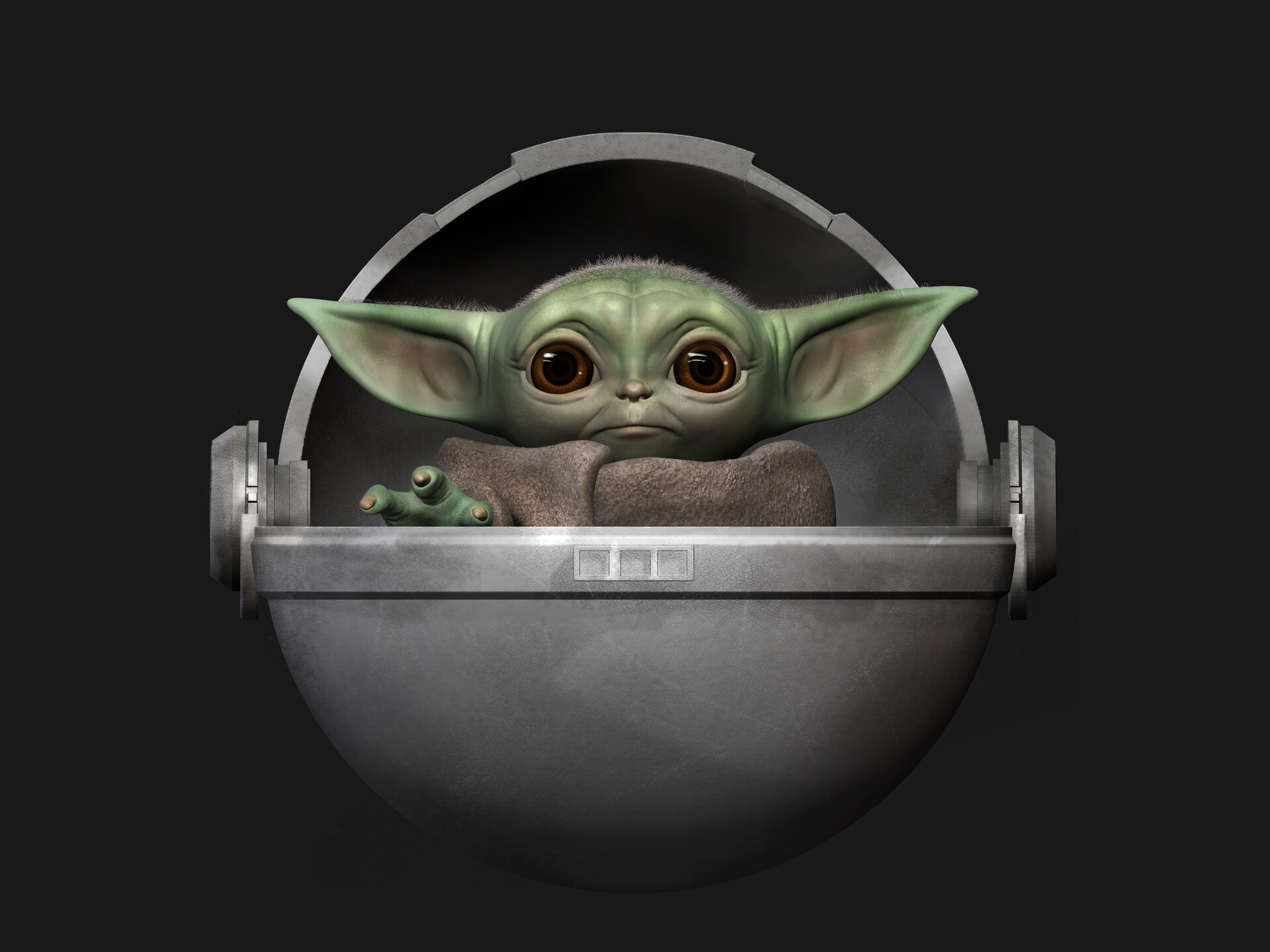 ArtStation - Baby Yoda