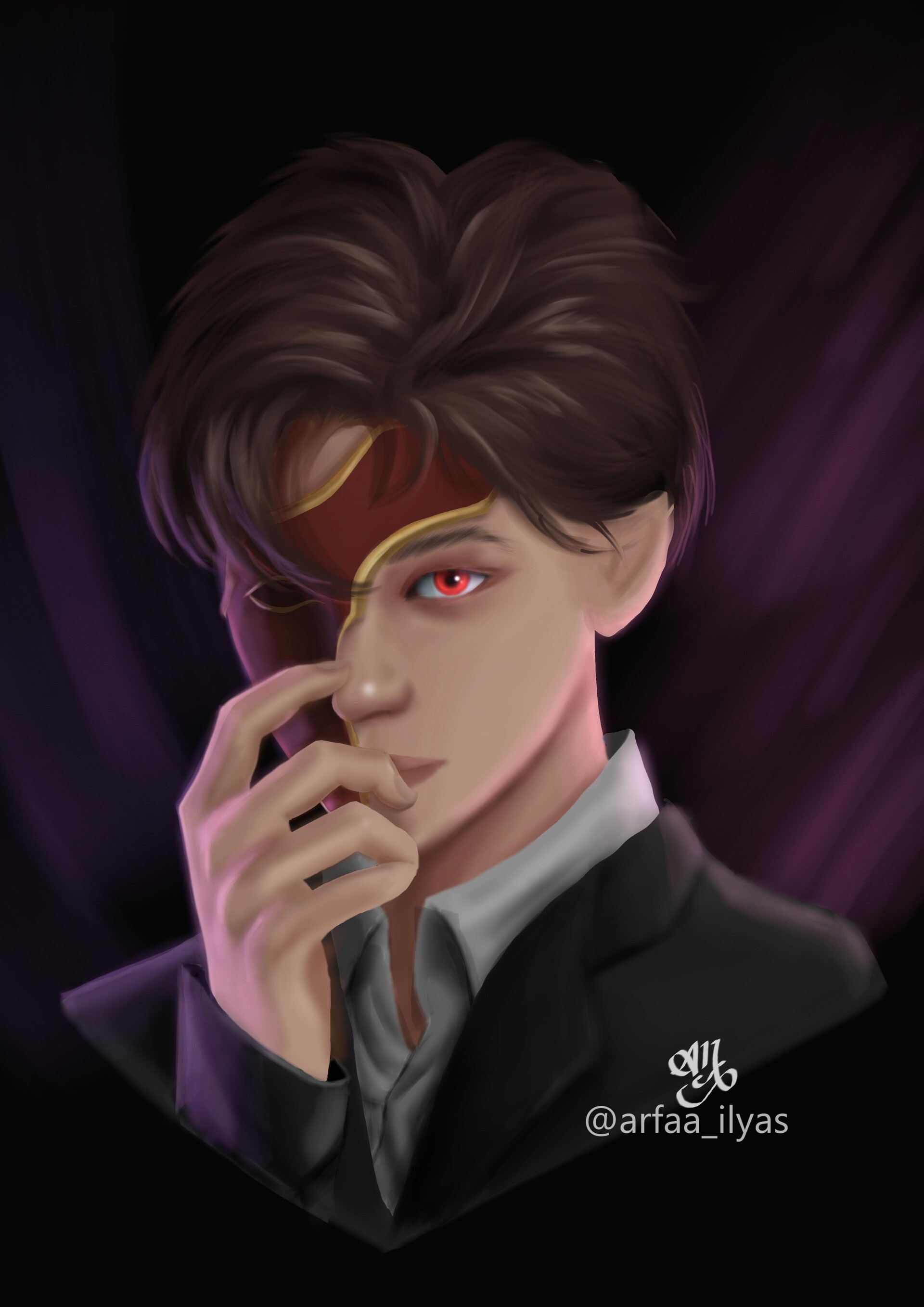 ArtStation - Masked Stranger