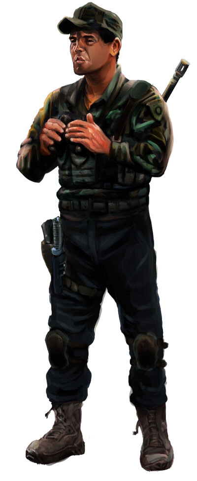 ArtStation - Soldier Character Design