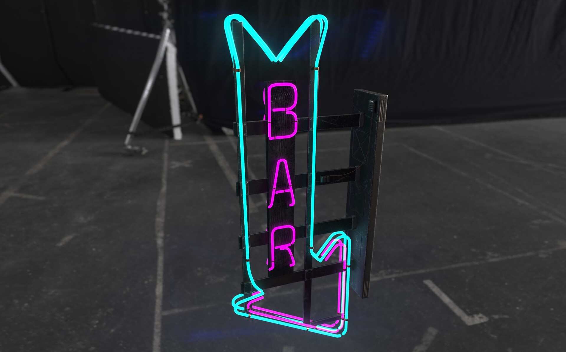 Ashley Mellor - Neon Bar Sign