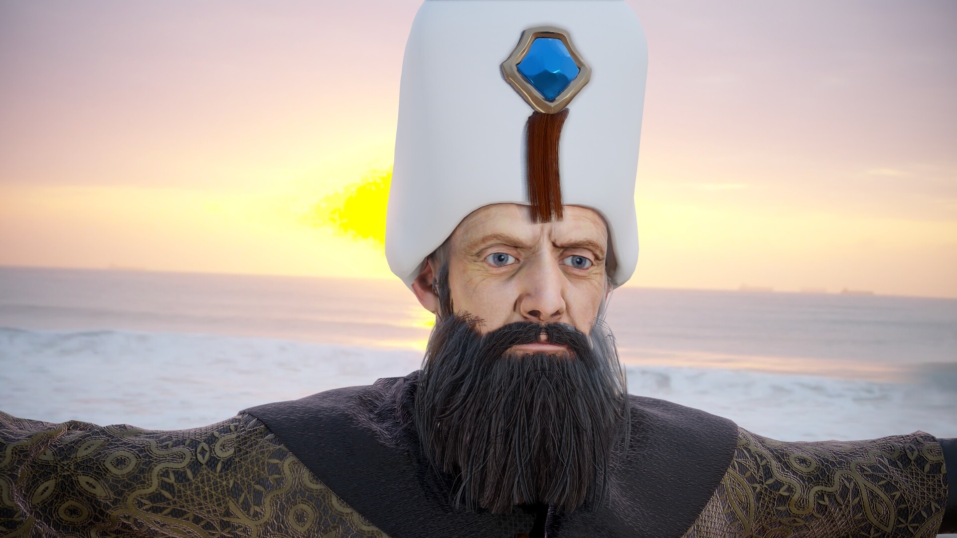 Mostafa Atef - Magnificent Kanuni Sultan Suleyman 3D Model