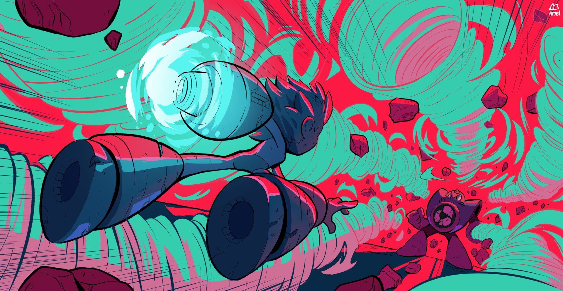 ArtStation - I Can Defeat Air Man