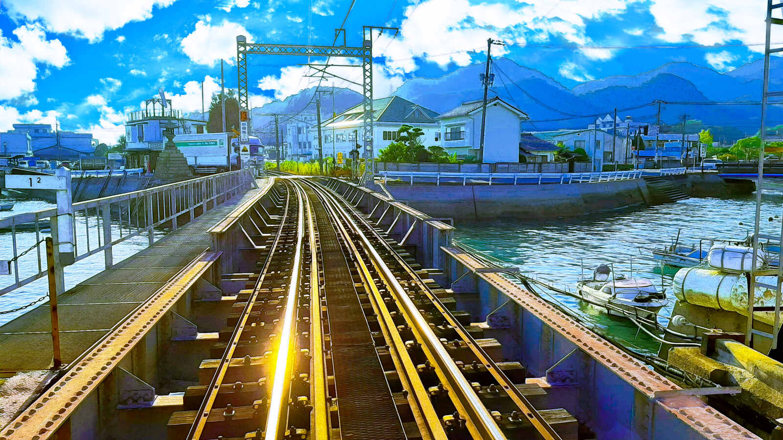 watari bito - Blue summer sky