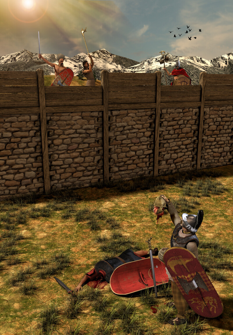 ArtStation - "Murus Gallicus" Typ East