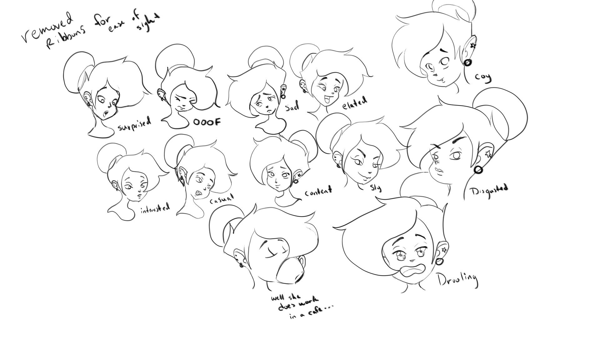 Roxanne Springman - Concept Art Amethyst and Cafe du Magik