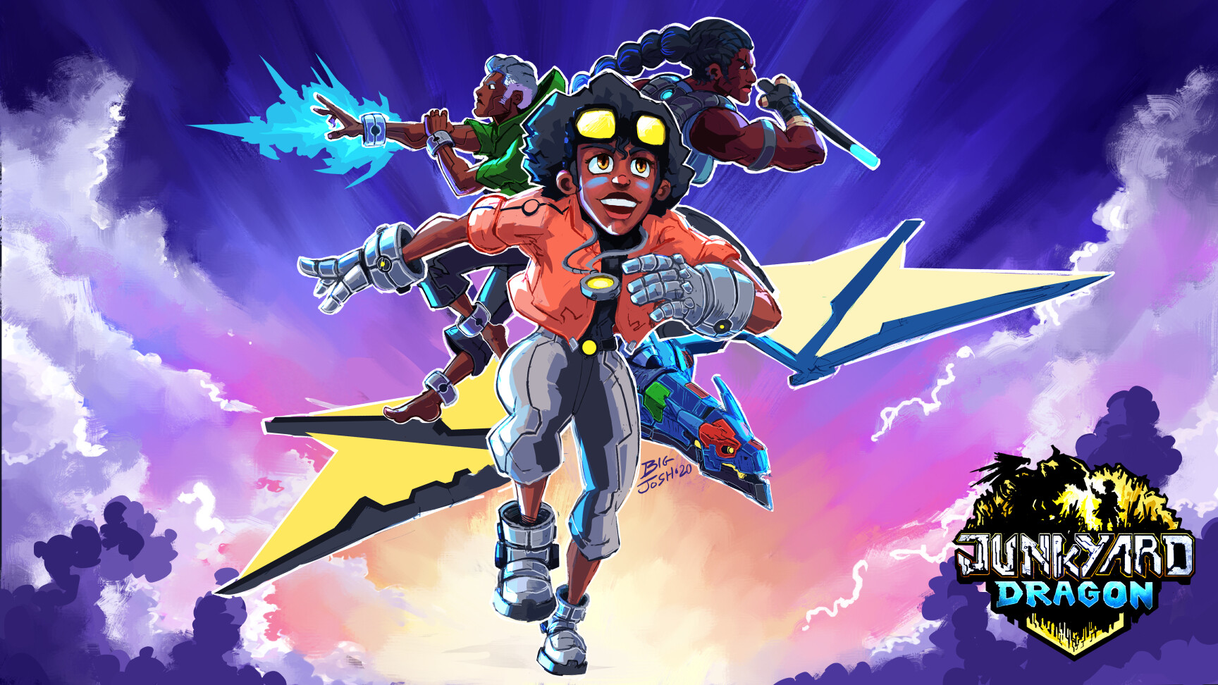 ArtStation - Junkyard Dragon Poster