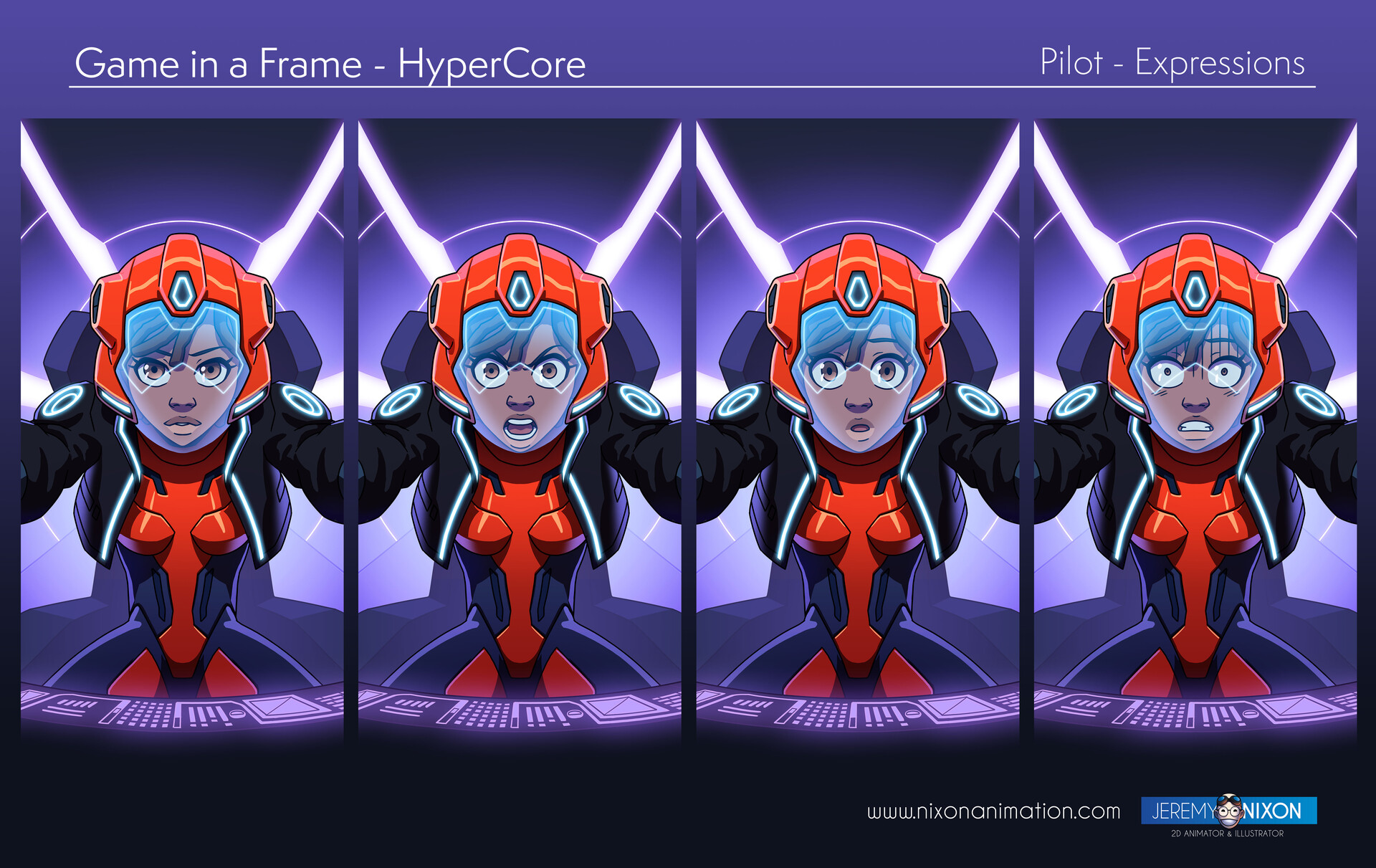 Jeremy Nixon - Hypercore Character Art