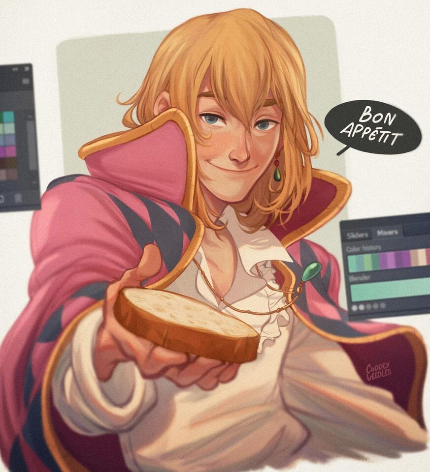 Howl With Orange Hair