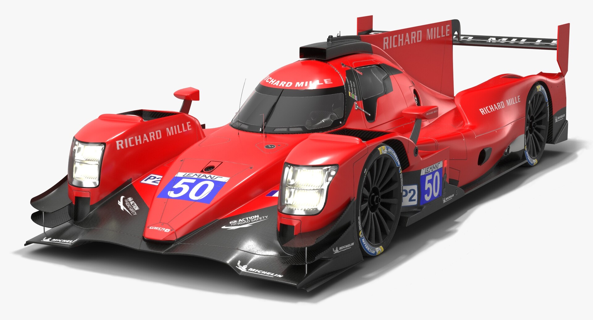 OpticalDreamSoft - Richard Mille Racing Team ELMS LMP2 Season 2020 3D model
