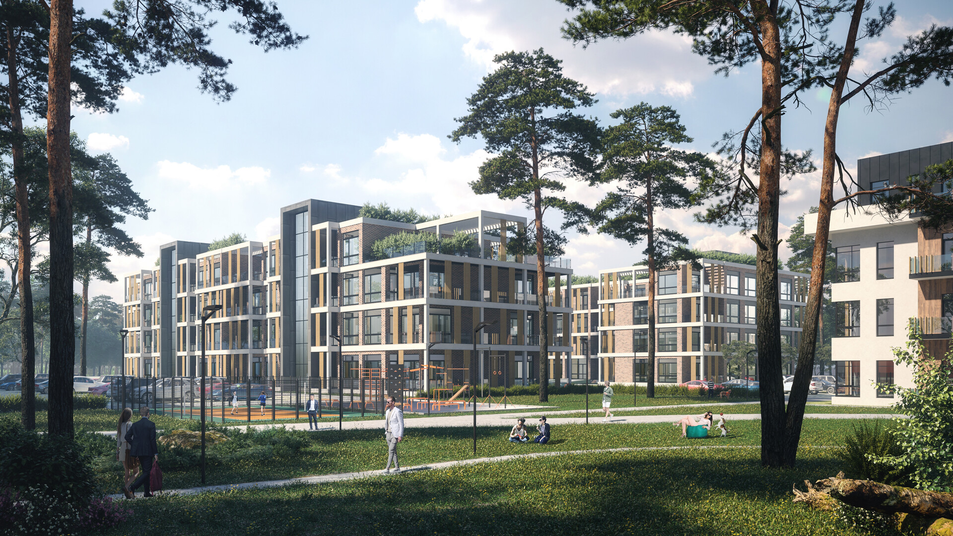 ArtStation - Residential complex