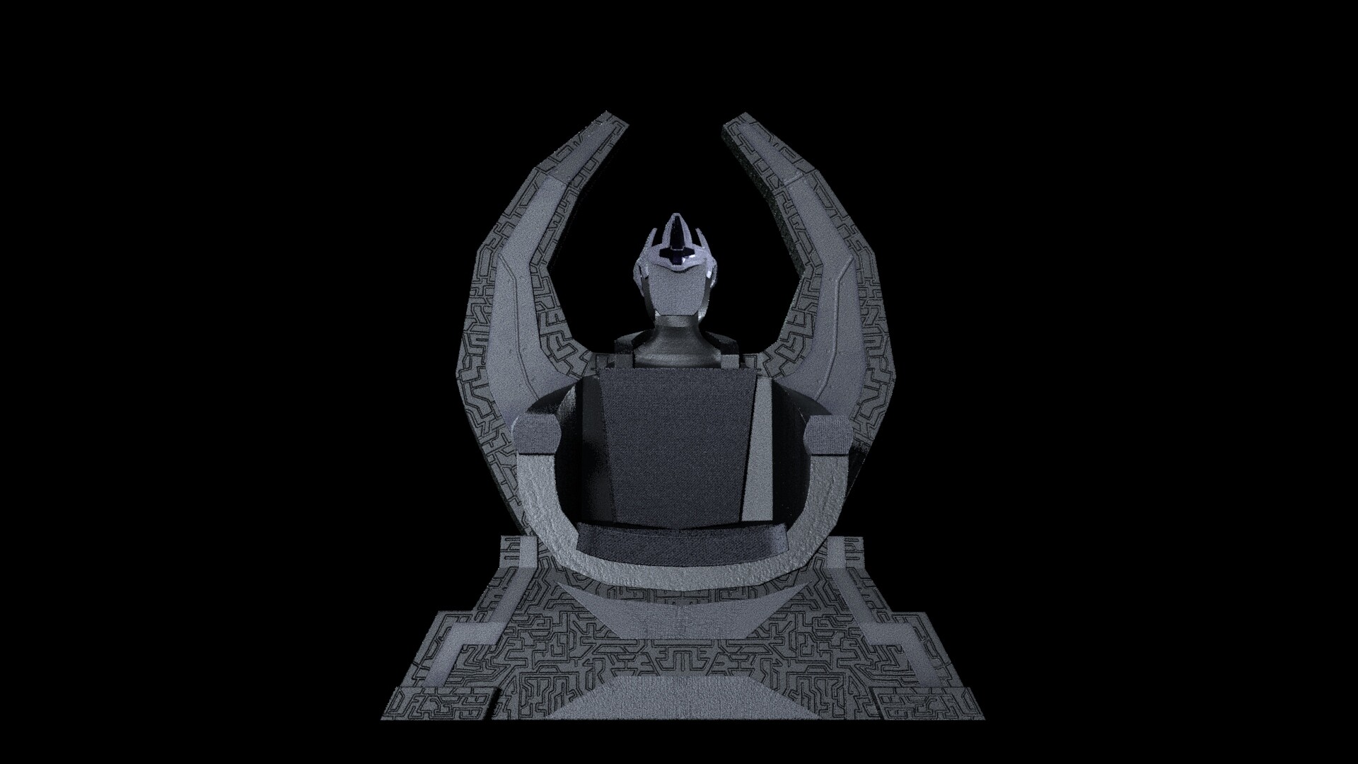 Kelly Zheng - Alien King Throne (WIP)