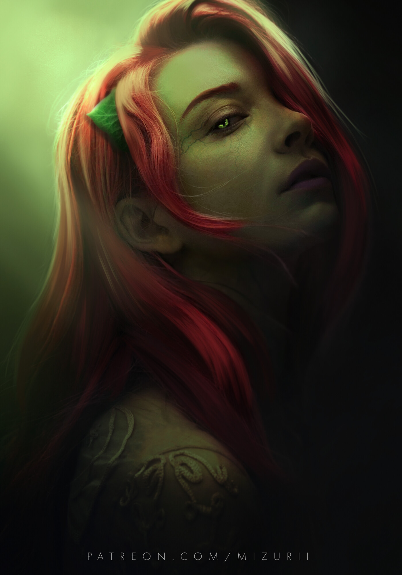 ArtStation - Natalie Dormer as Poison Ivy