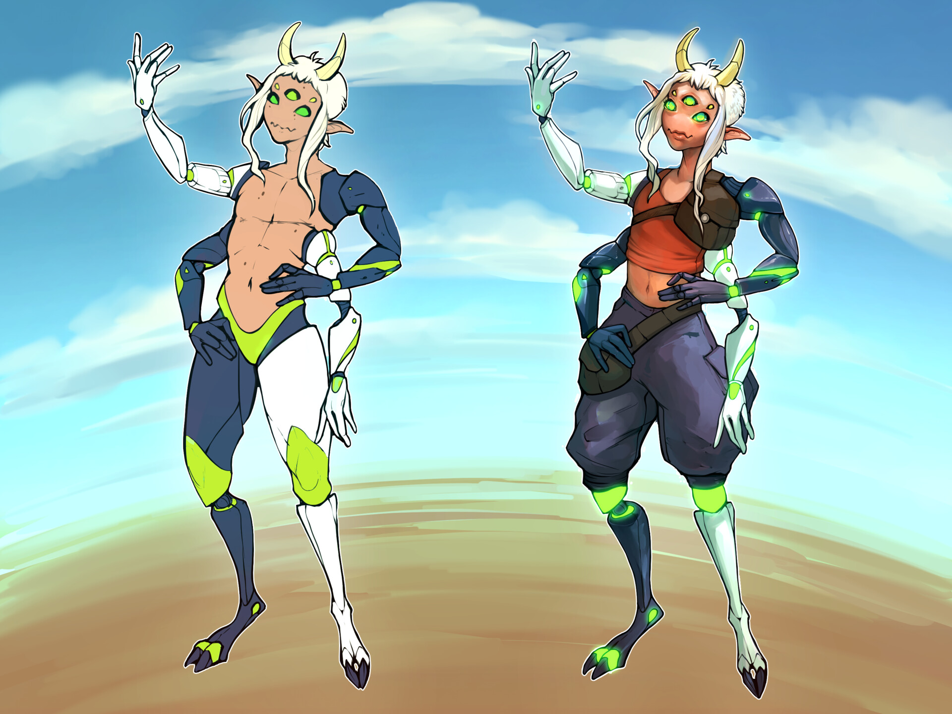 ArtStation - Pan Character Design