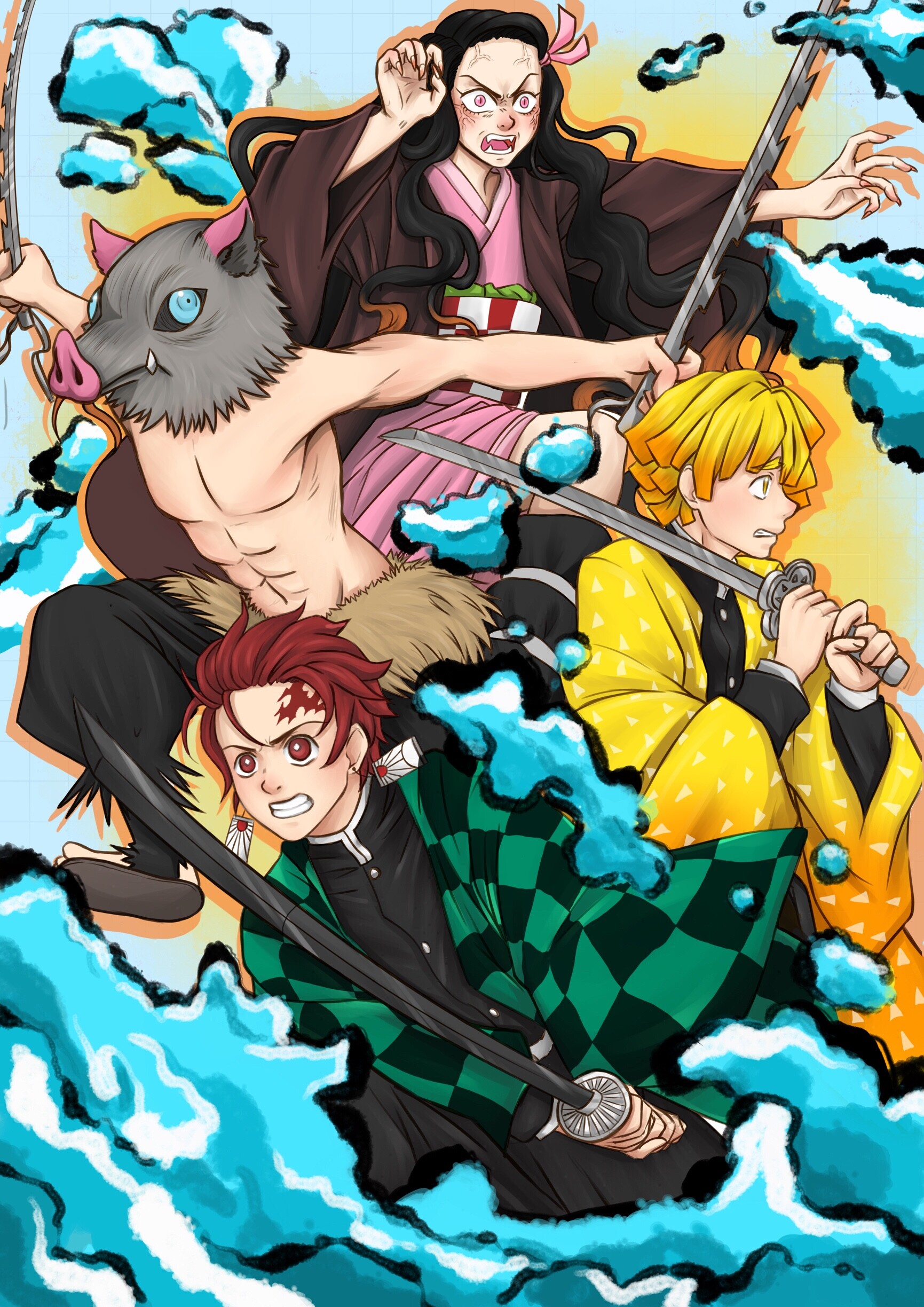 ArtStation - Demon Slayer