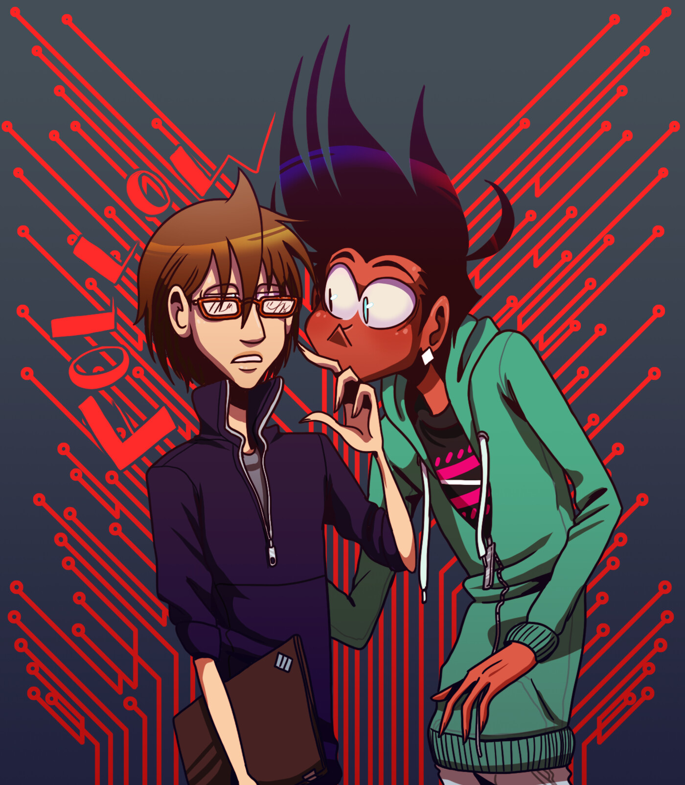 ArtStation - I.T. Follow, Fight, Flee series