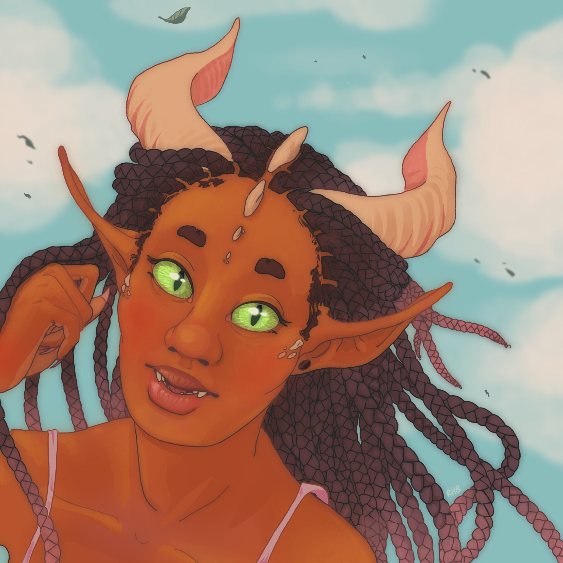 ArtStation - Breezy Portrait