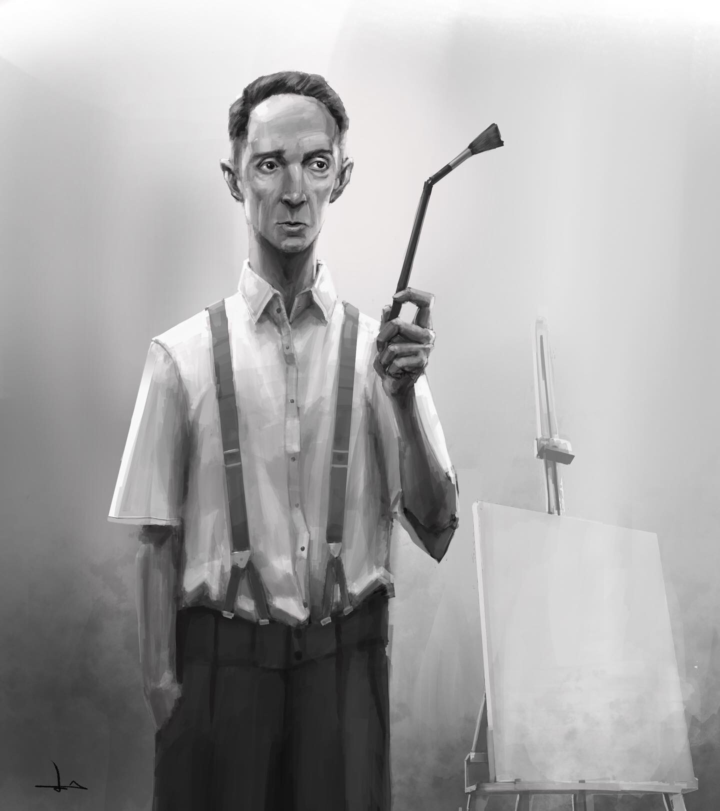 ArtStation - Norman and broken pen