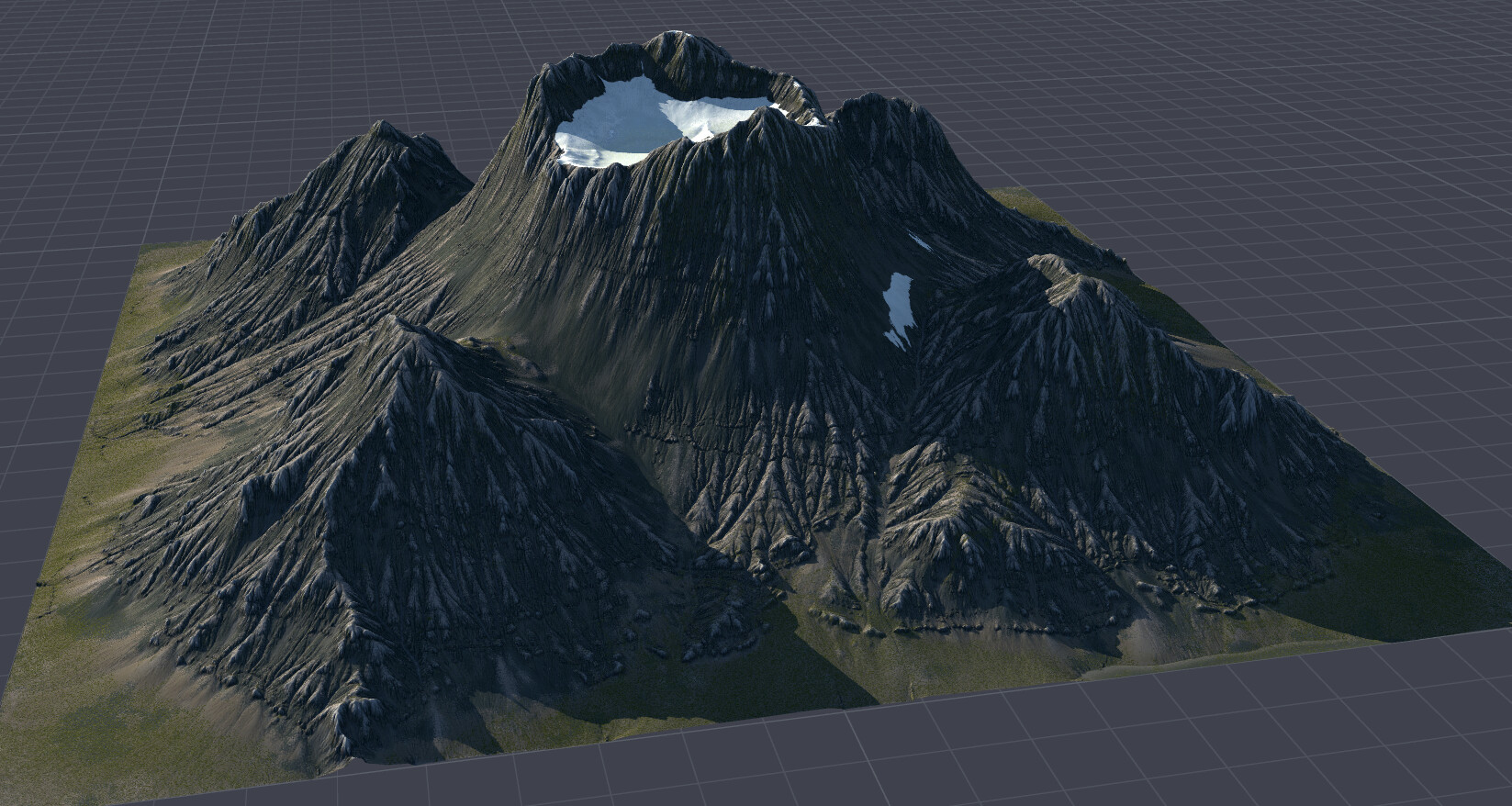 ArtStation - Holy Mount - Gaea Test