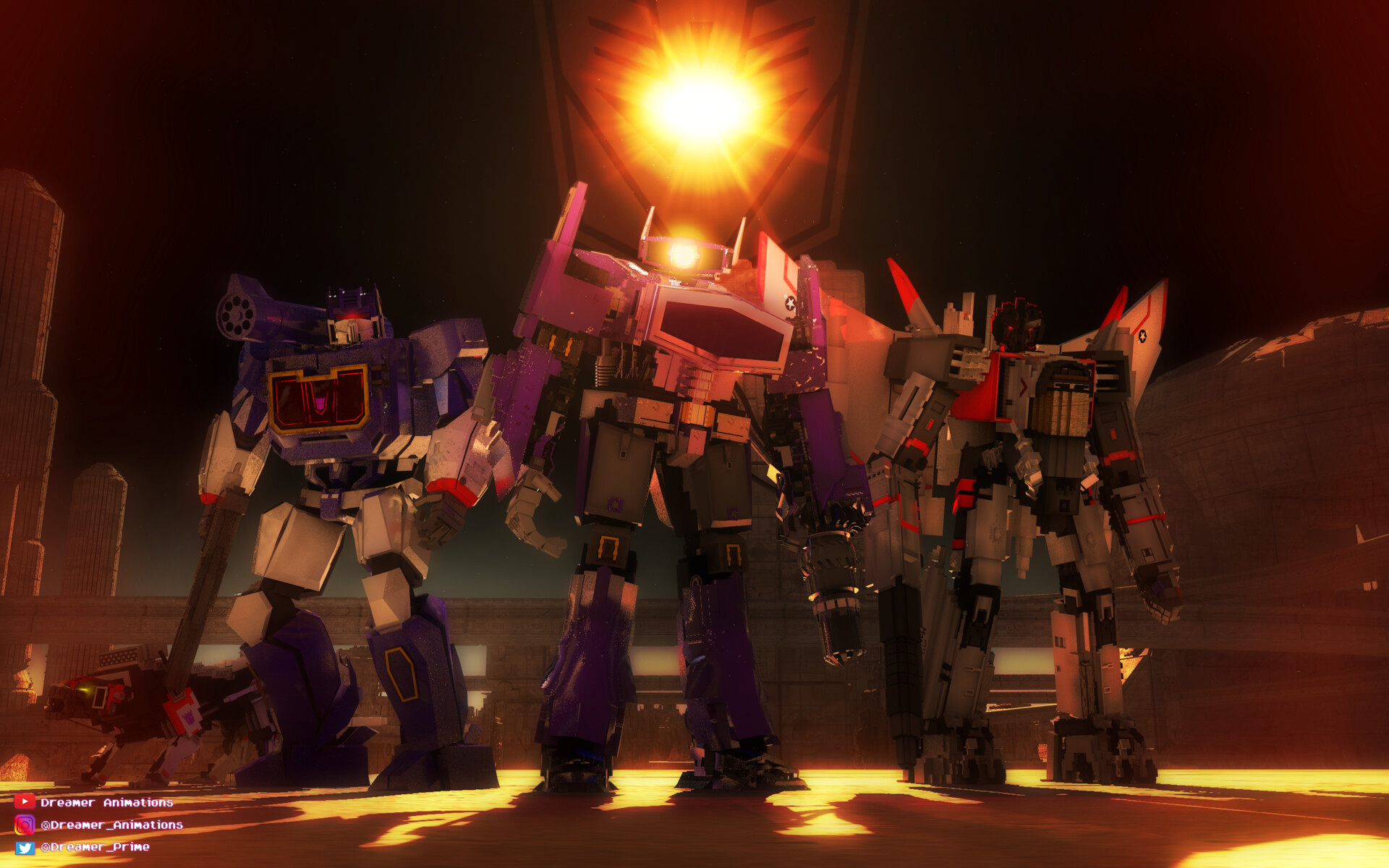 ArtStation - Decepticons in Cybertron
