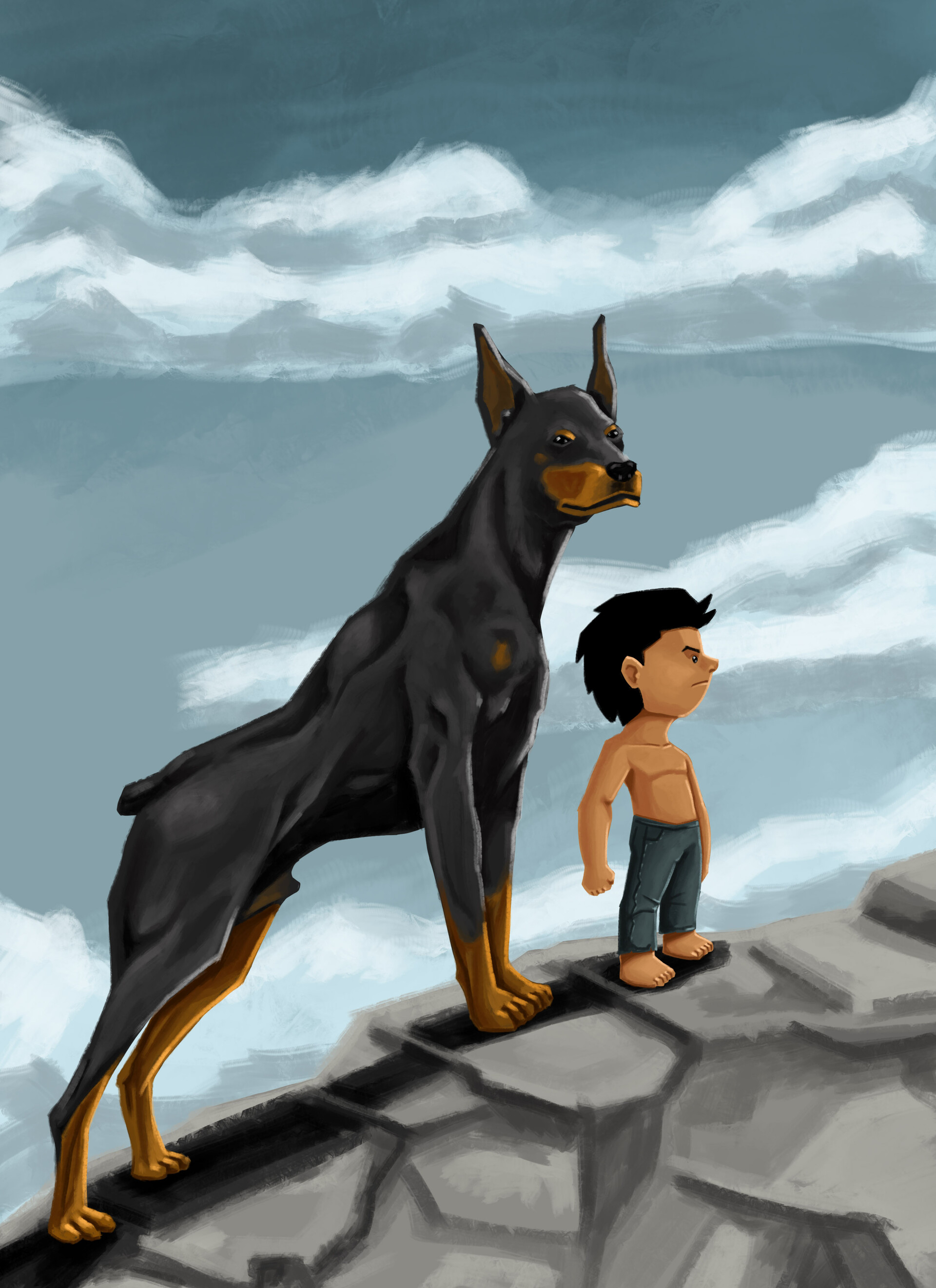 ArtStation - Doberman
