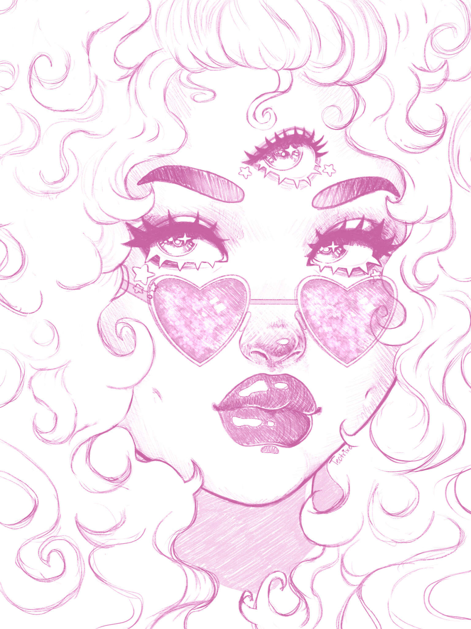 ArtStation - Heart Eyes