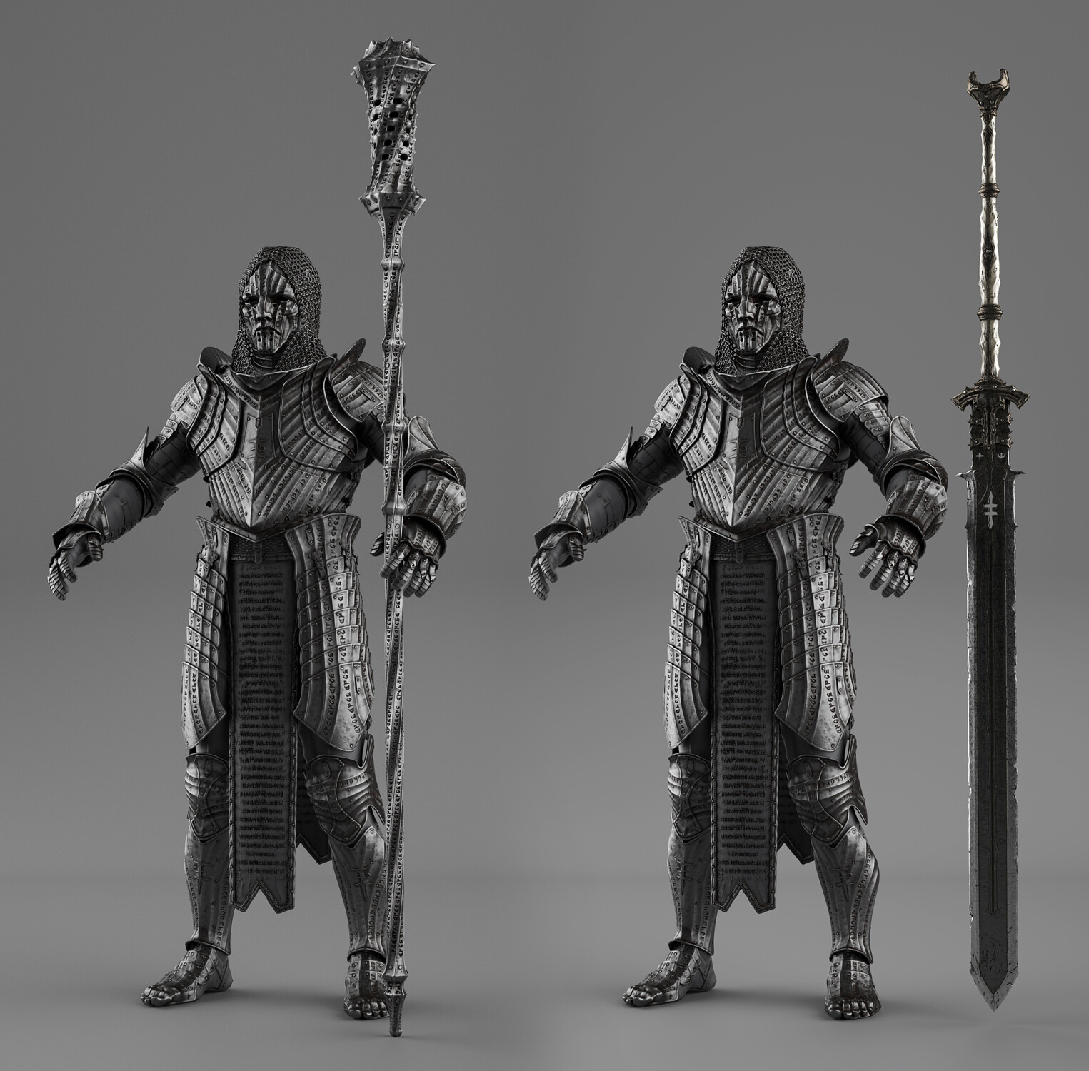 Vitaly Bulgarov - Mortal Shell Art-Dump: Props, Weapons - Part 2