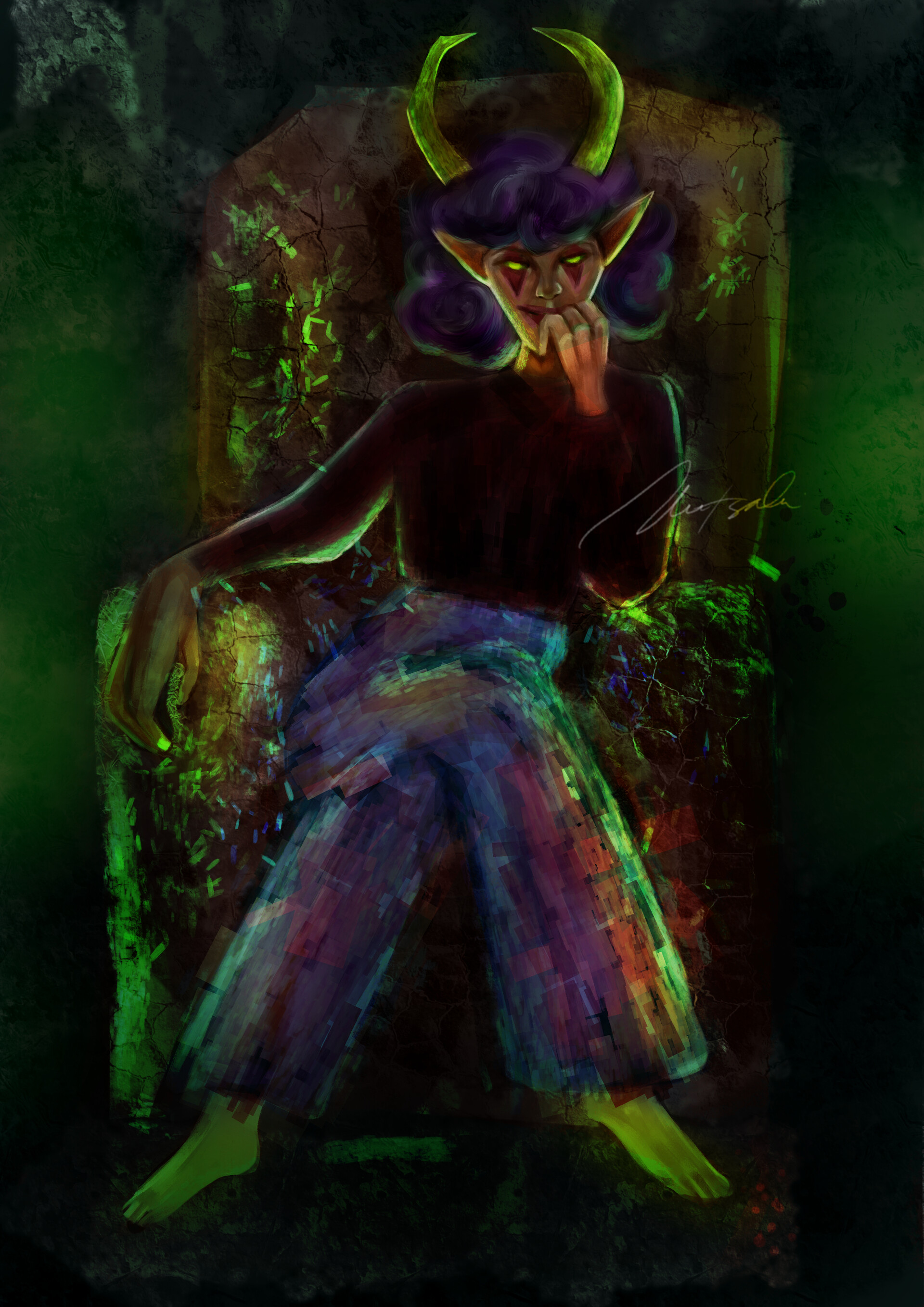 ArtStation - Gamzee Makara (Semi-Realistic Form), 2020