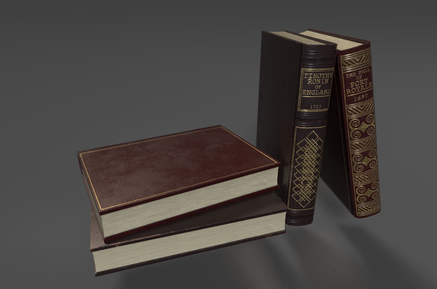 ArtStation - Realistic Book (Game Prop)