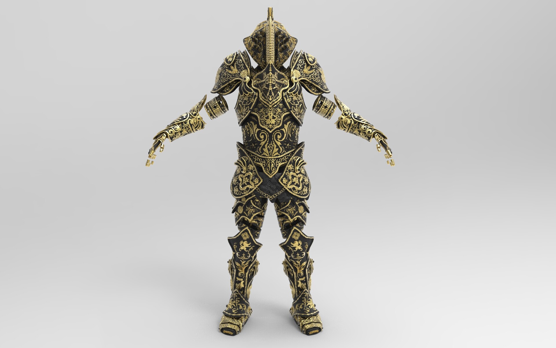 ArtStation - Dark Knight armour